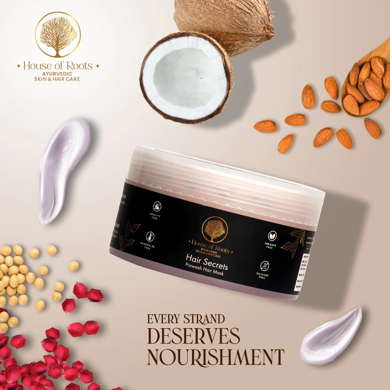 Hair Secrets - Pre Wash Hair Mask – House of Roots